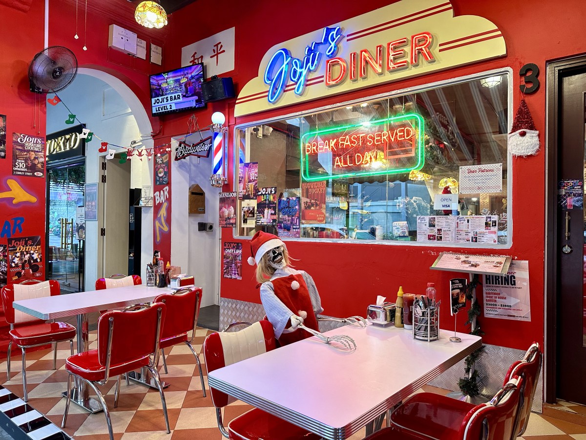 Joji’s Diner & Bar – Bright & Loud Retro Diner at Stanley Street ...